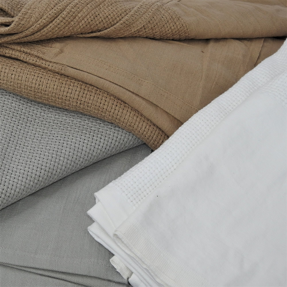 Cotton Cellular Blankets – 350GSM | In the Closette